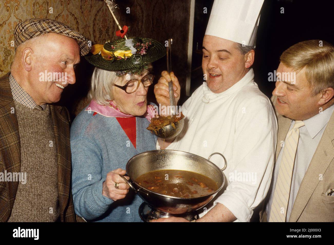 Black Country comedians Dolly Allen and Harry Harrison tasting the ...