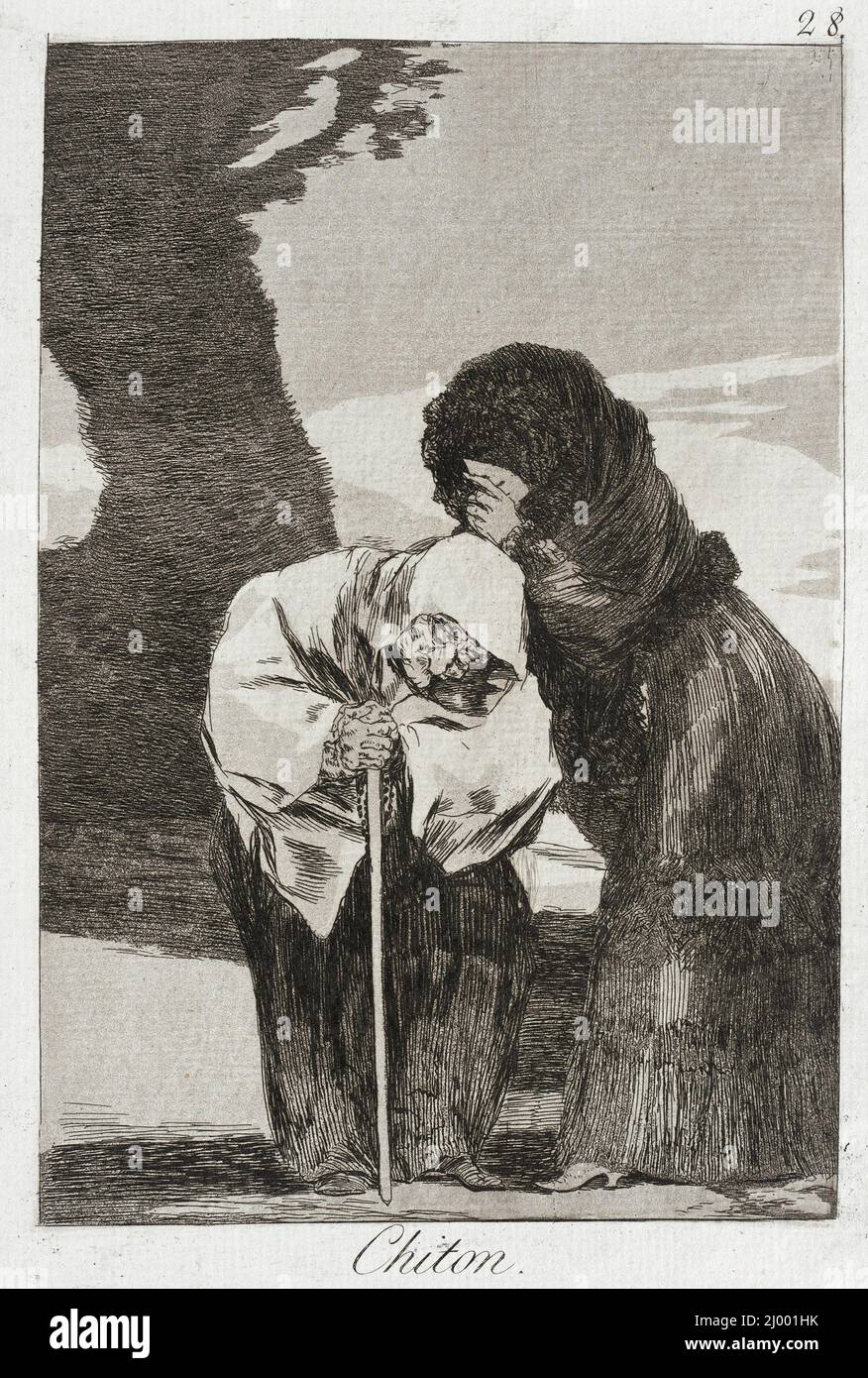 Hush. Francisco Goya y Lucientes (Spain, Fuendetodos, 1746-1828). Spain ...