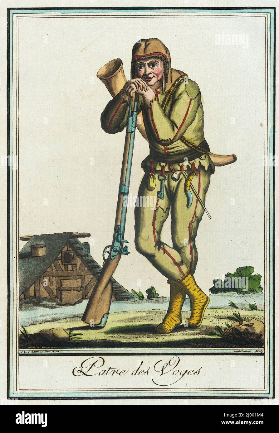 Costumes de Différent Pays, 'Patre des Voges'. L. F. Labrousse (France ...