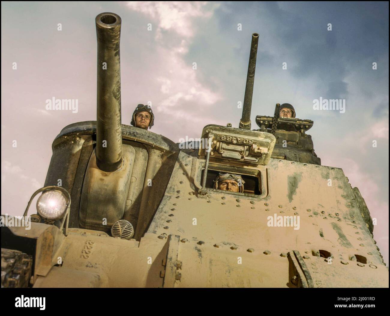 WW2 Propaganda image of American medium tank M3 “Lee”. Fort Knox ...