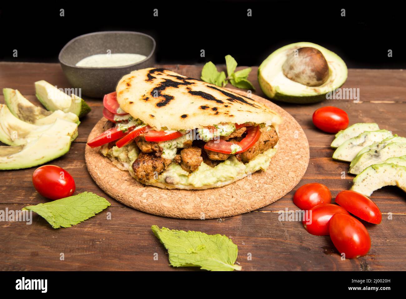 Arepas - Traditional Colombian Food originally from Latin America ...