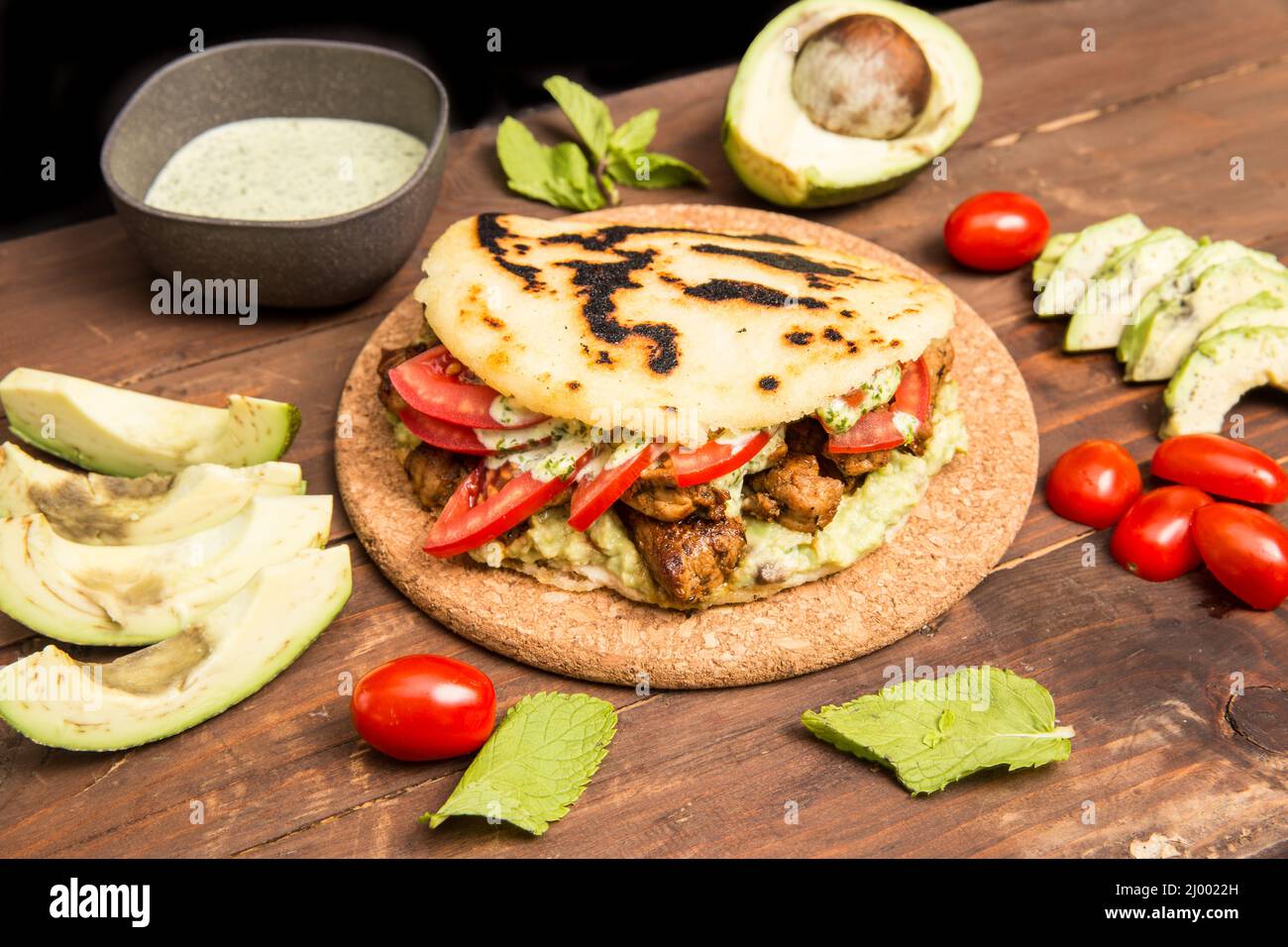 Arepas - Traditional Colombian Food originally from Latin America ...