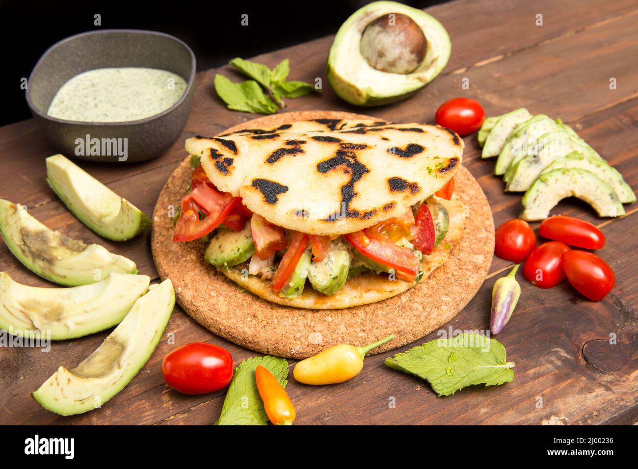 Arepas - Traditional Colombian Food originally from Latin America ...