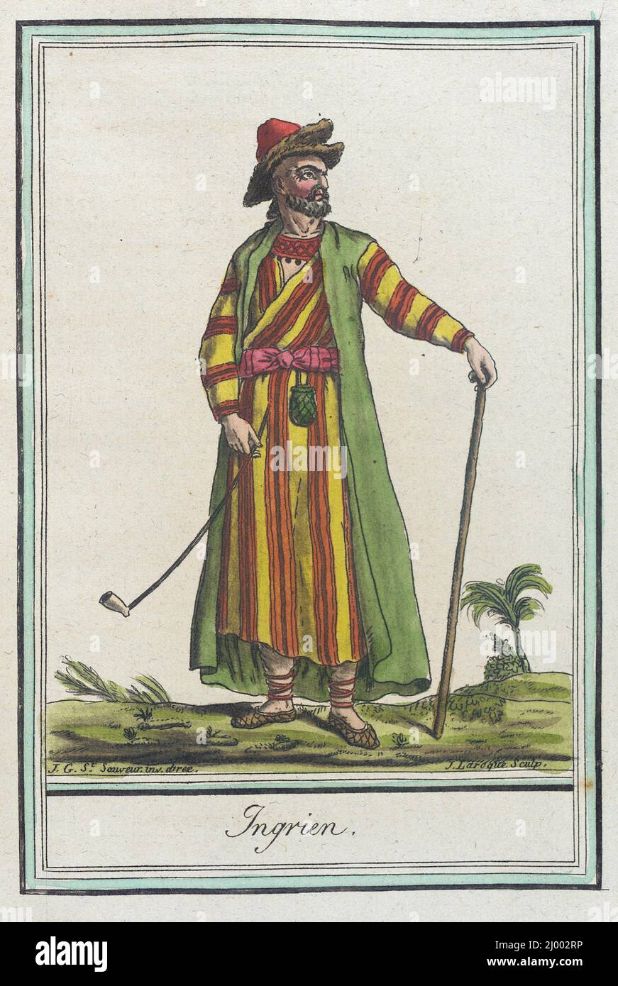 Costumes de Différents Pays, 'Ingrien'. L. F. Labrousse (France ...