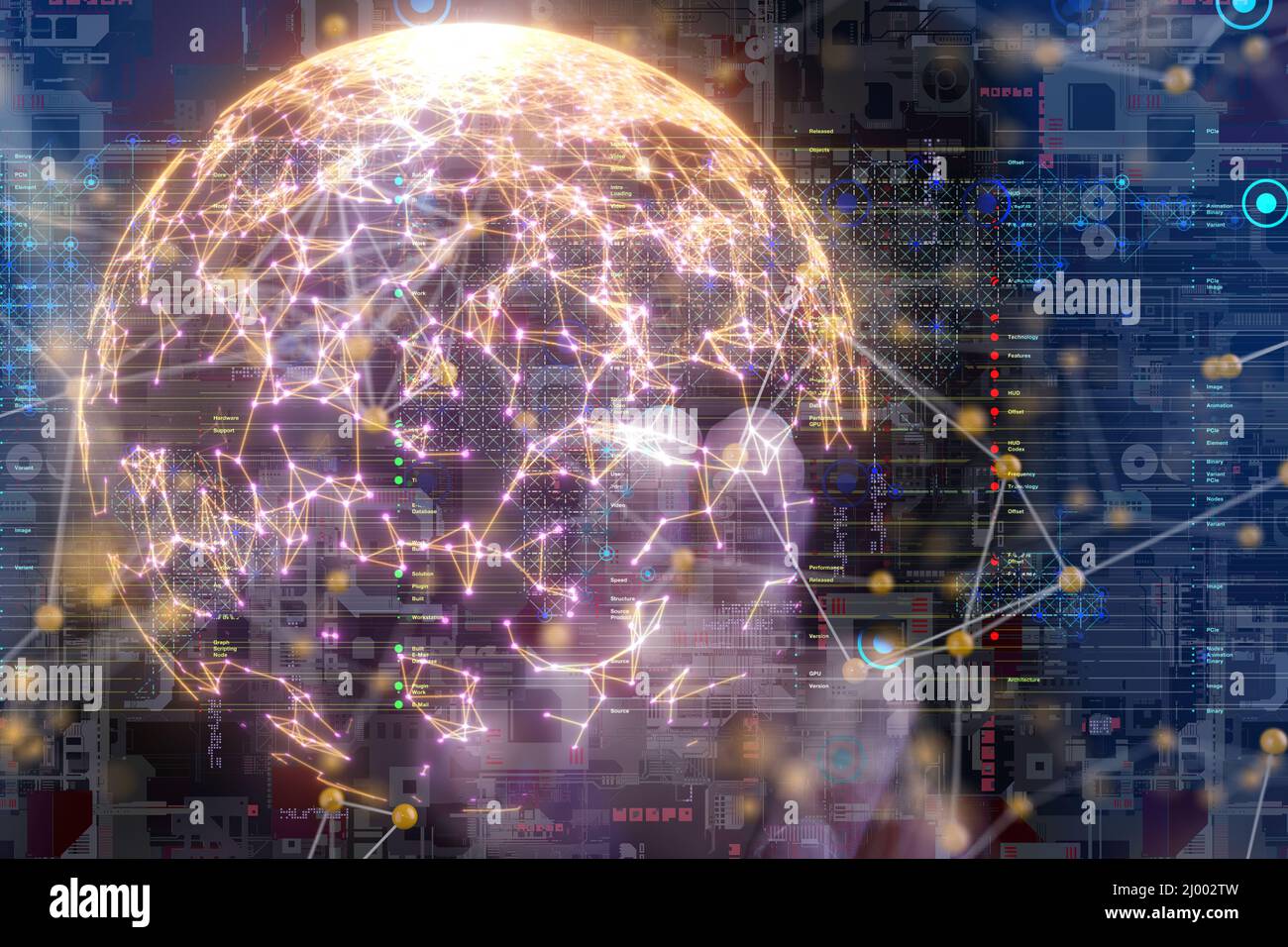 Network web working hi-res stock photography and images - Alamy