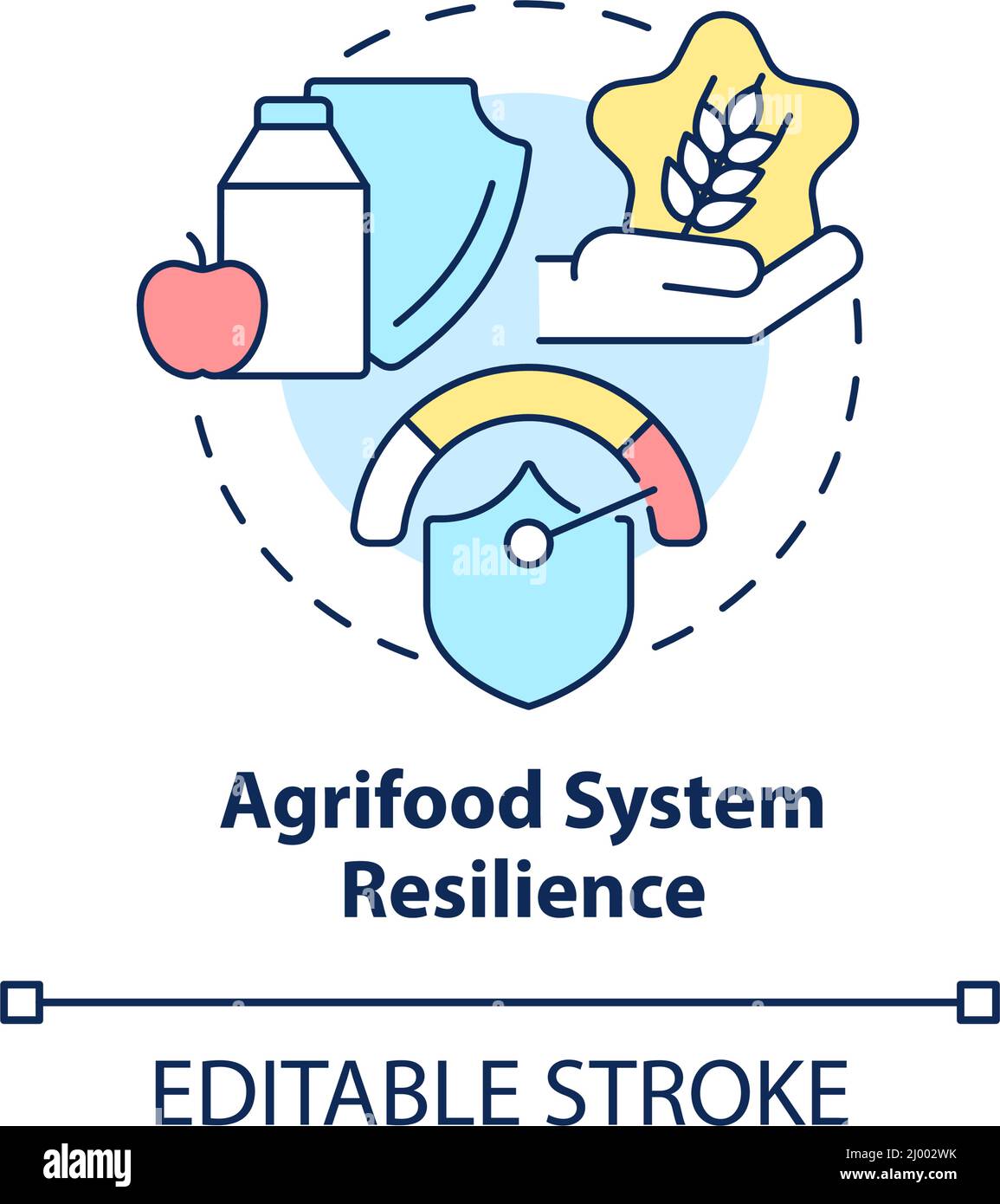 Agrifood system resilience concept icon Stock Vector Image & Art - Alamy Agrifood system resilience concept icon Stock Vector Image & Art - Alamy