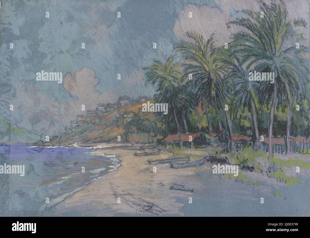 Beach, Acapulco. Joseph Pennell (United States, Pennsylvania ...