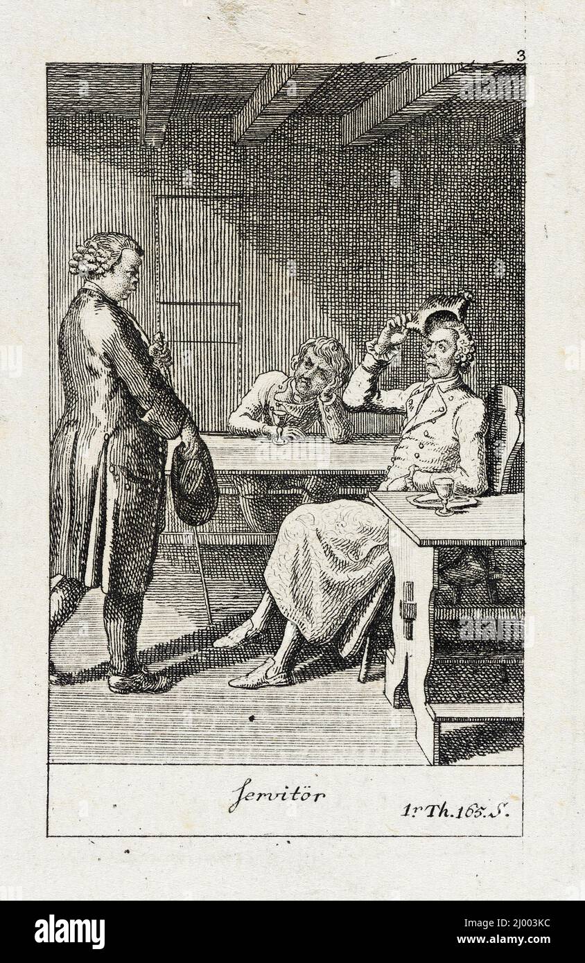 Plate 3 for J.G. Muller's 'Siegfried von Lindenberg' Stock Photo - Alamy