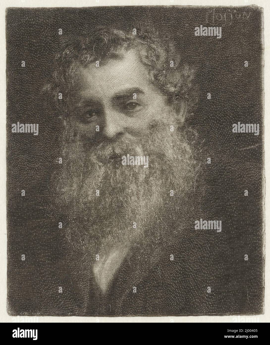 Portrait of George Fuller. William Baxter Closson (United States, 1848 ...