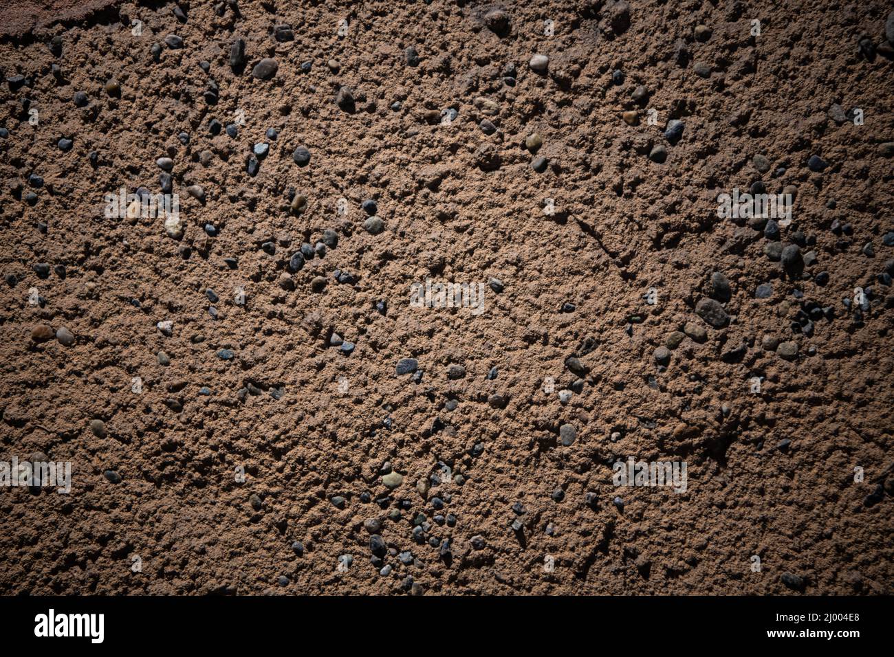 Brown ground texture with tiny rocks in Tokyo, Japan Stock Photo - Alamy