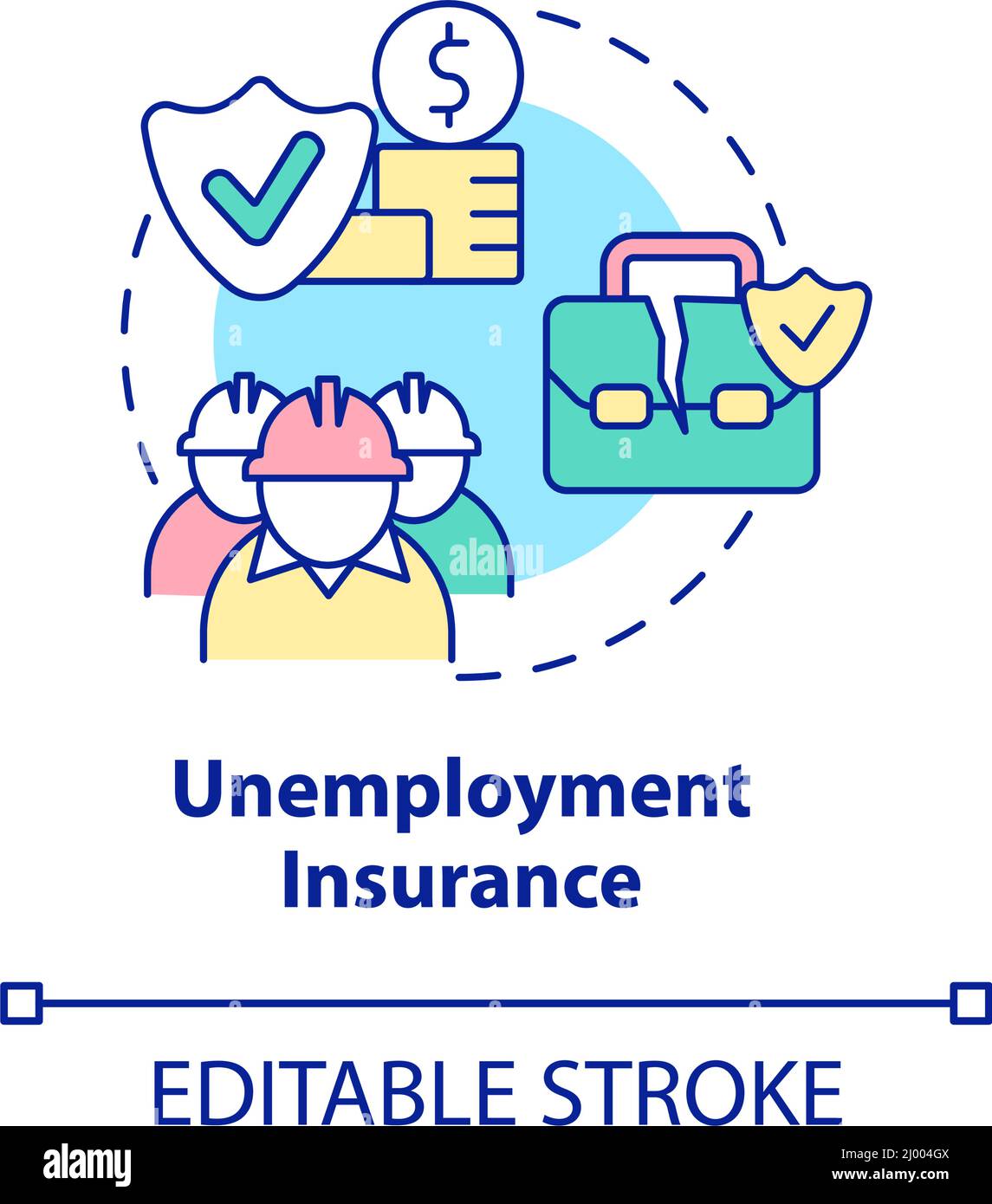 Unemployment security Cut Out Stock Images & Pictures - Alamy