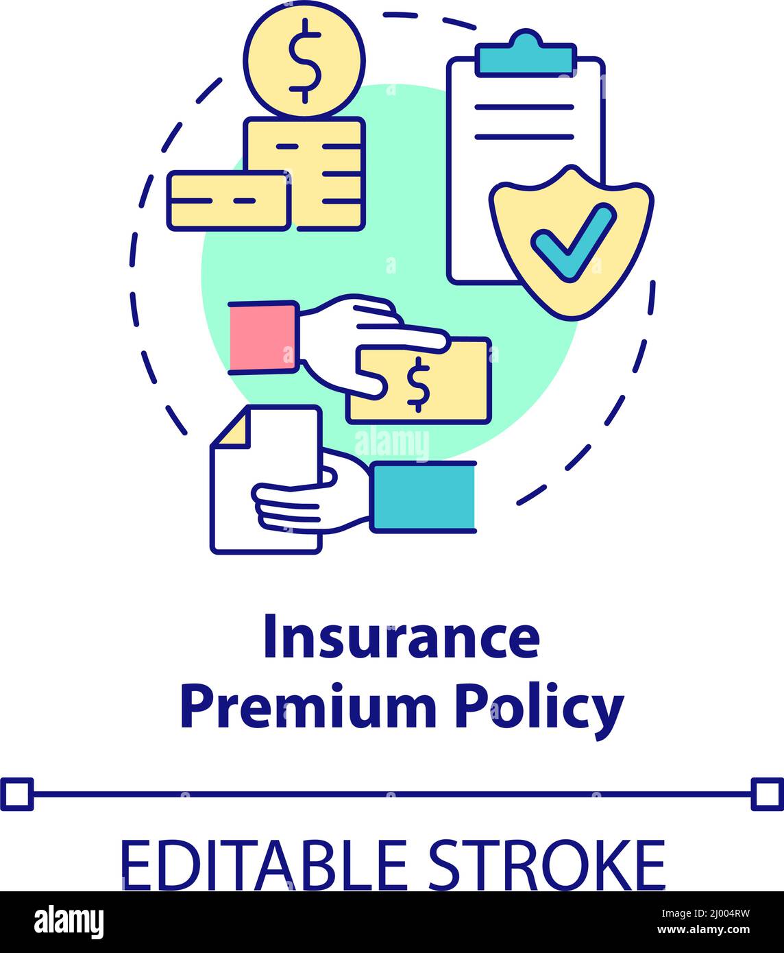 Insurance claim process Stock Vector Images - Alamy