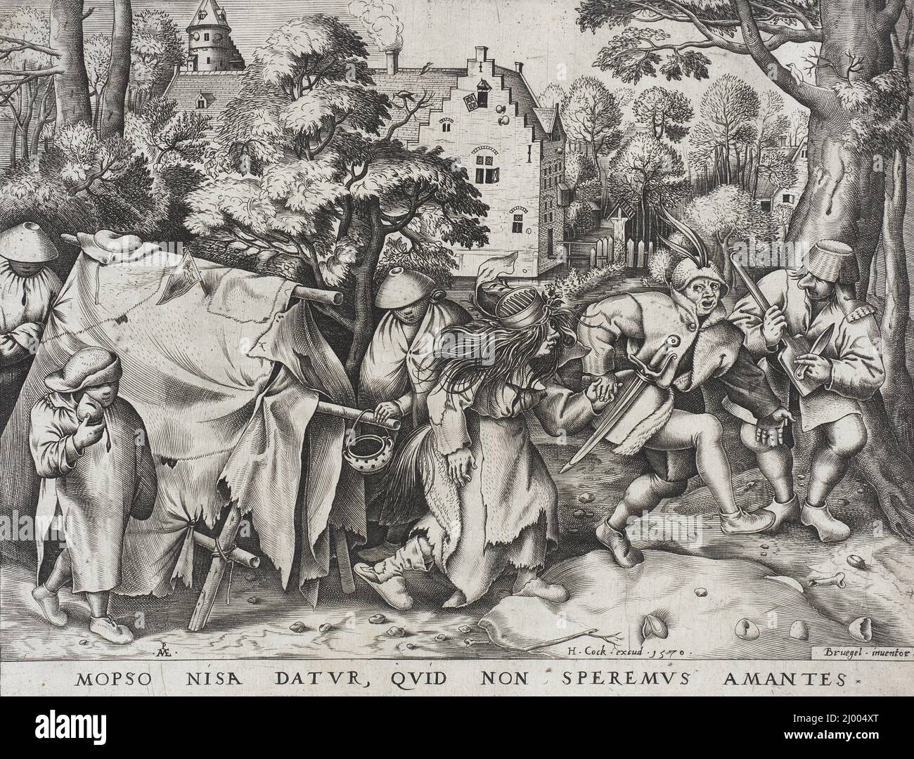 The Wedding of Mopsus and Nisa, or the Dirty Bride. Pieter van der ...