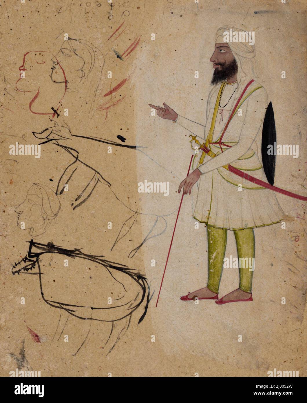 Portrait of raja dhian singh hi-res stock photography and images - Alamy