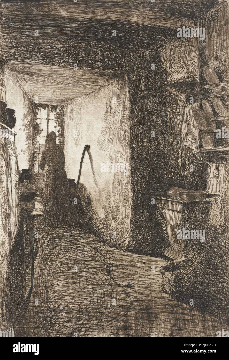 The Kitchen. James Abbott McNeill Whistler (United States, 1834-1903 ...