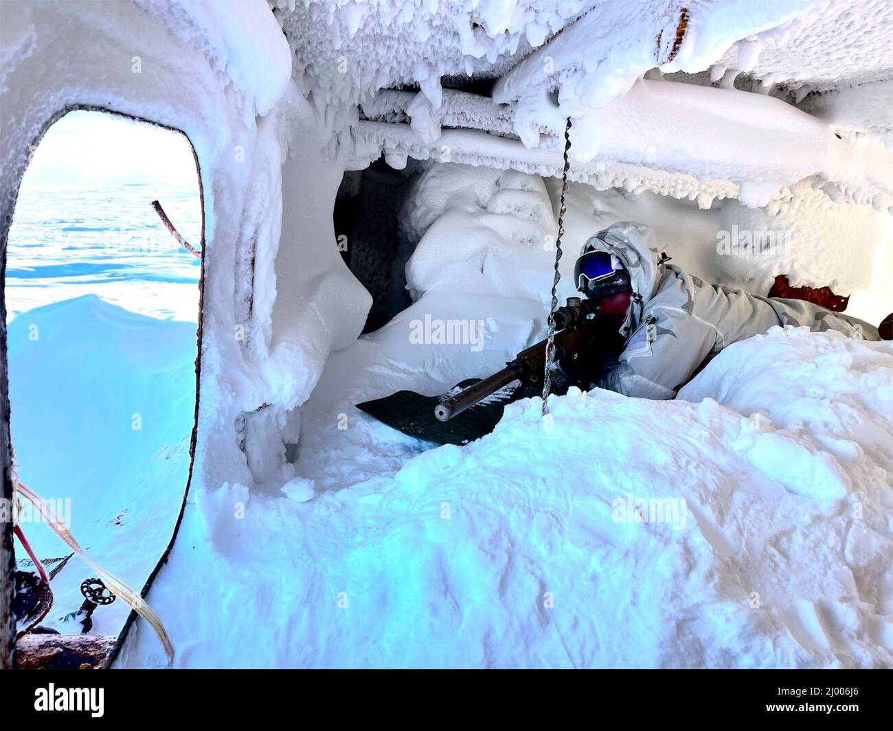 Wainwright, United States. 11 March, 2022. A U.S. Army Green Beret ...