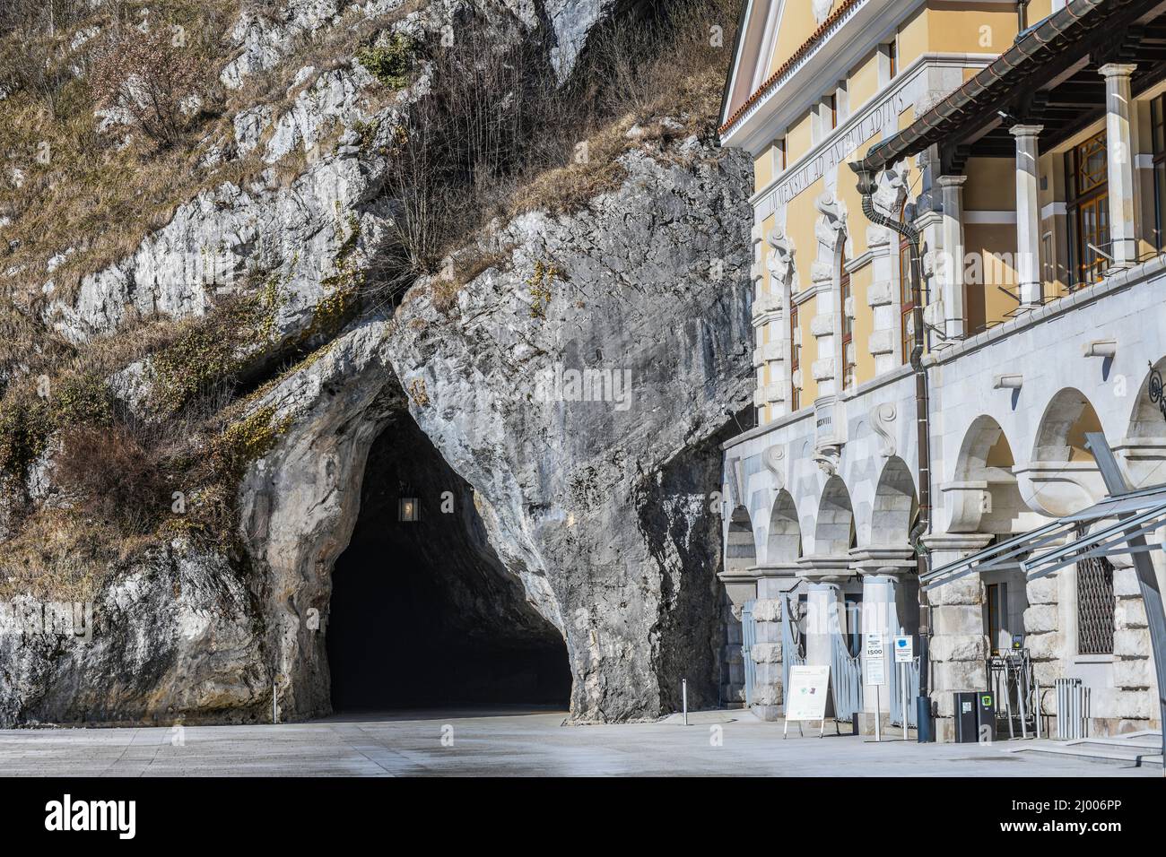 Postojna cave entry hi-res stock photography and images - Alamy