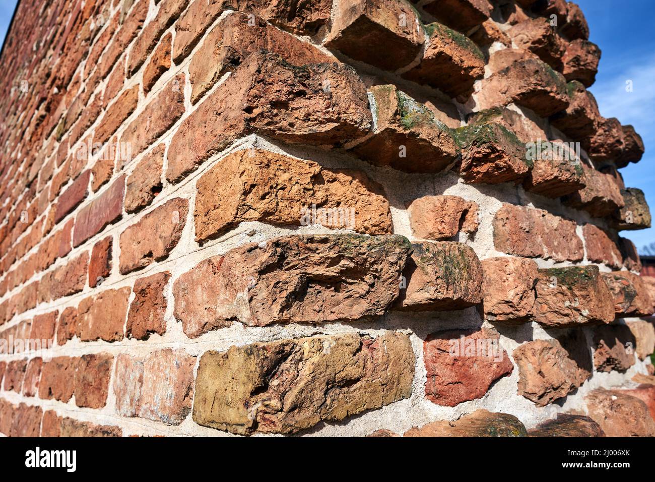 Brick defensive wall hi-res stock photography and images - Alamy