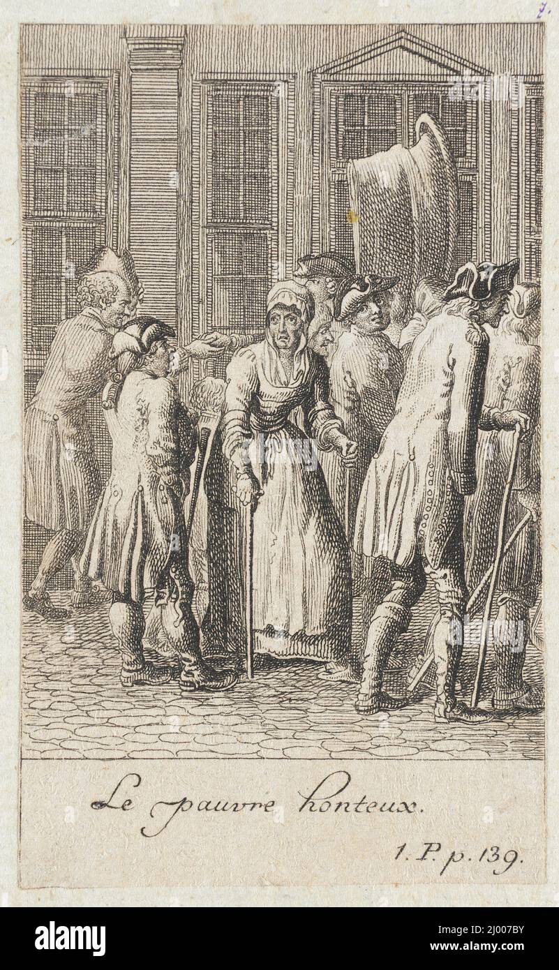 Illustration for Yorick's 'Sentimental Voyage'. Daniel Nikolaus Chodowiecki (Germany, Danzig ...