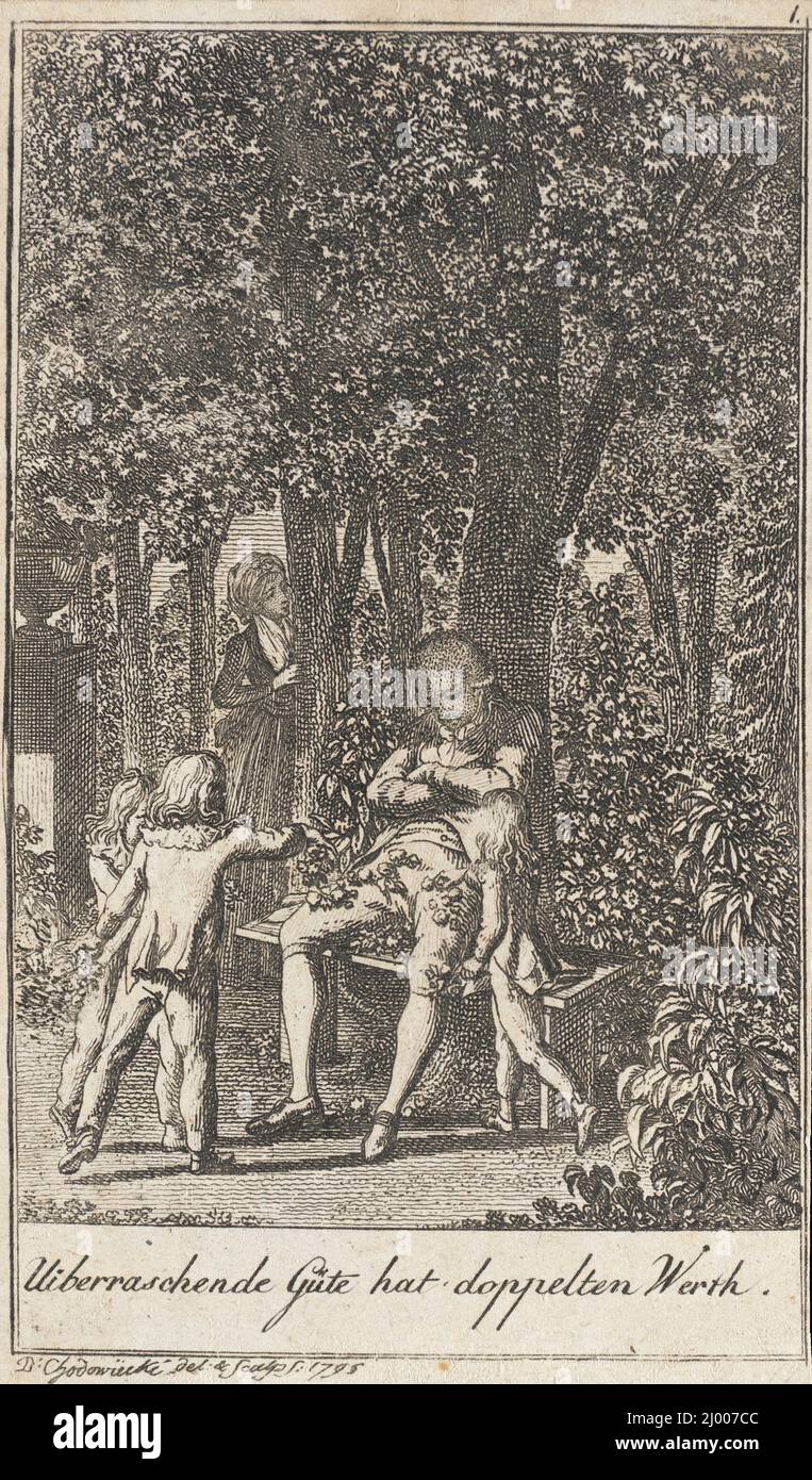 Illustration for Ehrenberg's 'Pocketbook for 1796'. Daniel Nikolaus ...