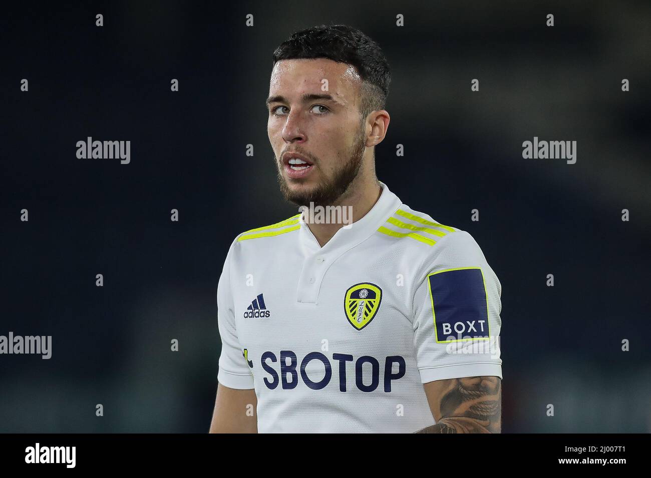 Sam Greenwood #42 of Leeds United during the game Stock Photo - Alamy