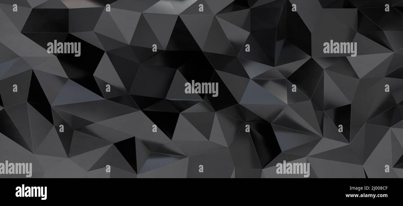 3rd rendering of a grey geometric background Stock Photo - Alamy