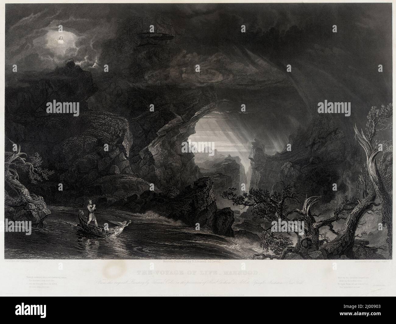 Voyage of Life: Manhood. James Smillie (Scotland, Edinburgh, active ...