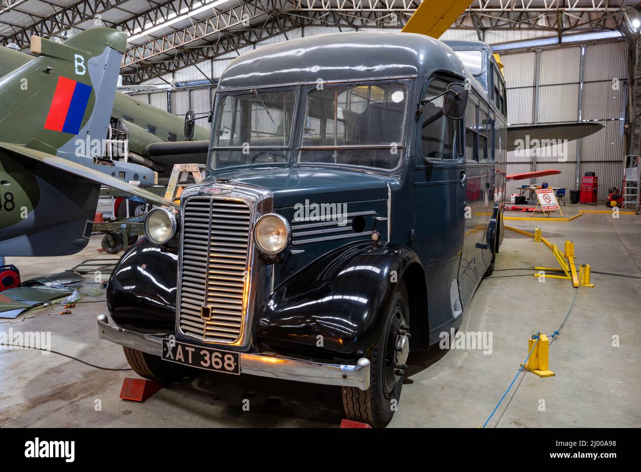 York.Yorkshire.United Kingdom.February 16th 2022.A Commer commando crew ...