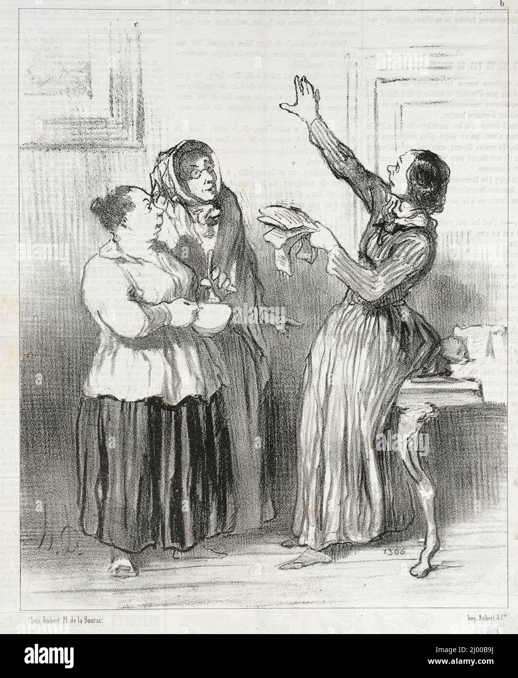 ...qu'est la femme aujourd'hui dans société.... Honoré Daumier (France ...