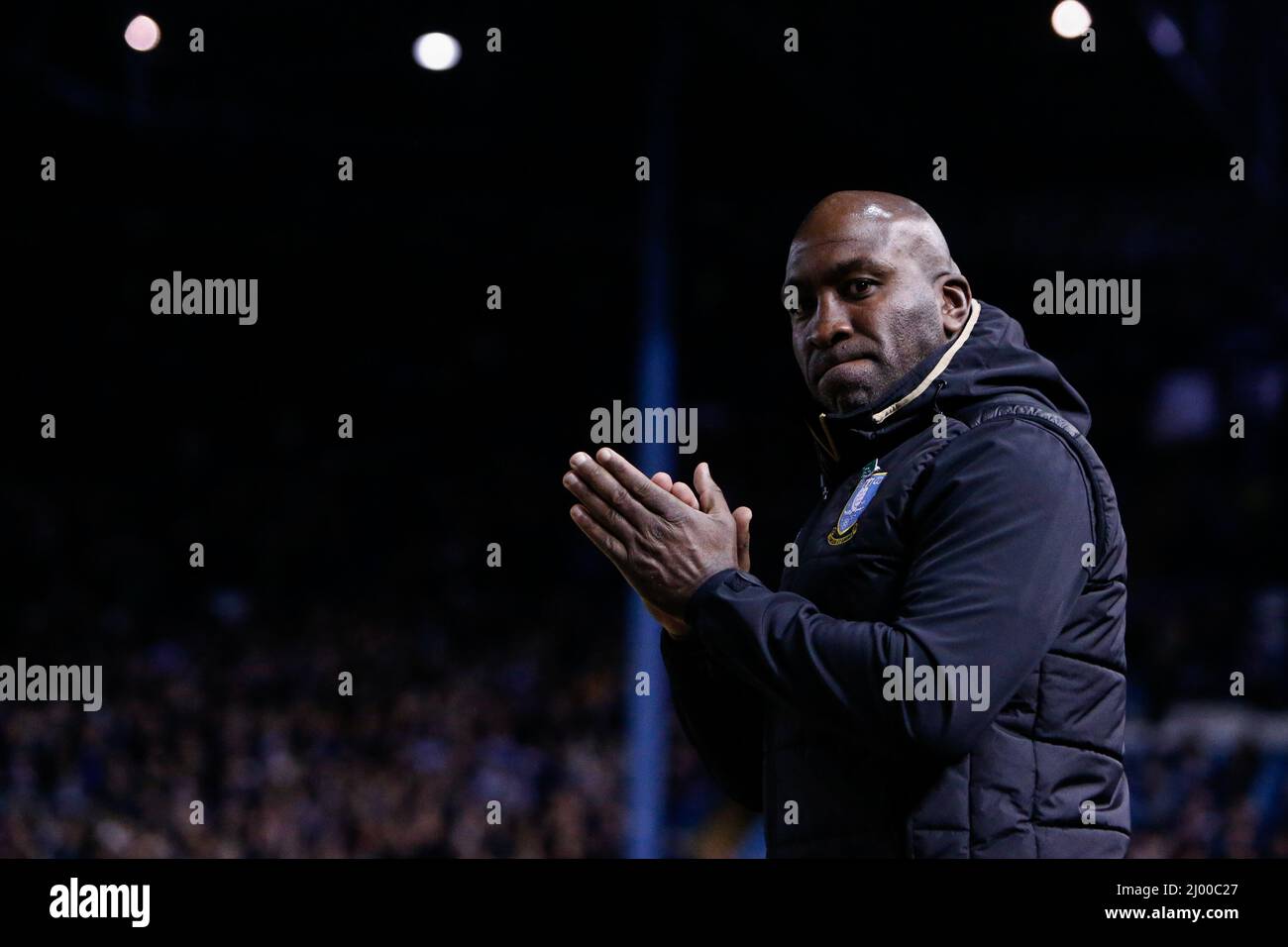 Darren Moore manager of Sheffield Wednesday Stock Photo - Alamy