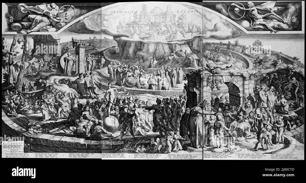 The Table of Cebes. Jacob Matham (Holland, Haarlem, 1571-1631). Holland ...