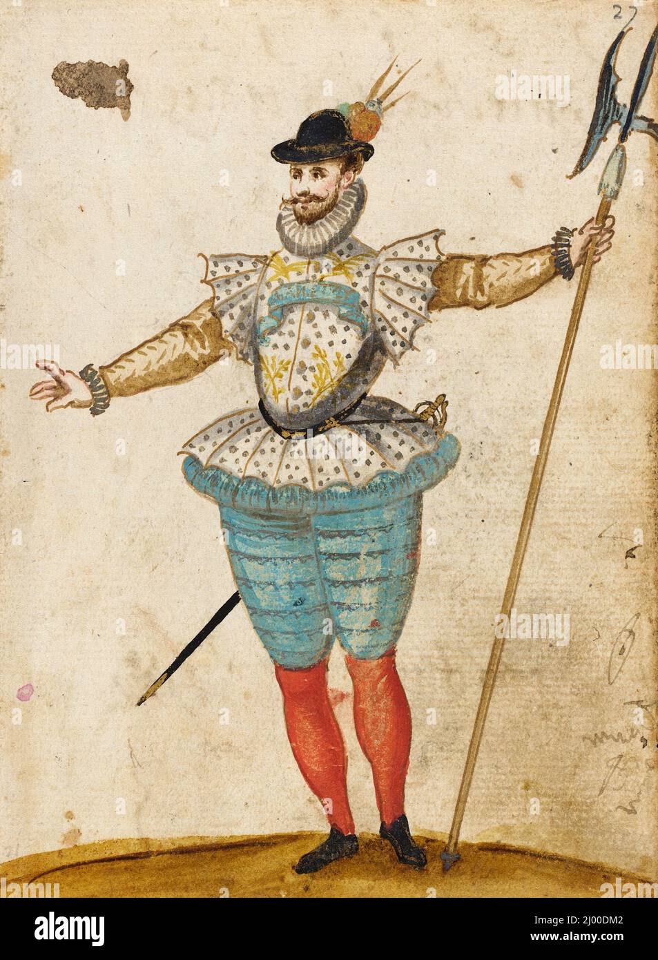 Album Amicorum of a German Soldier: A Scots Guard. Italy, 1595 ...