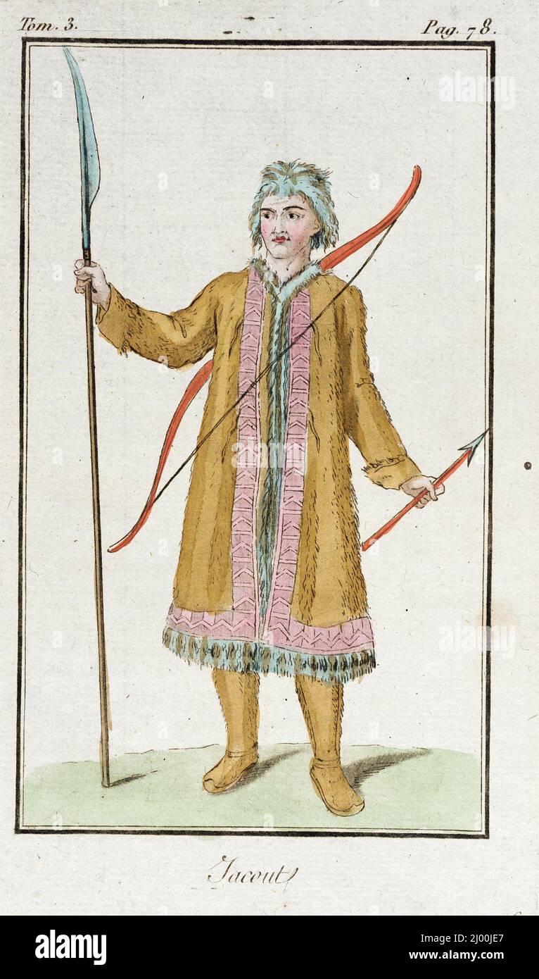 Costume Plate (Jacout). Jacques Grasset de Saint-Sauveur (France, 1757 ...