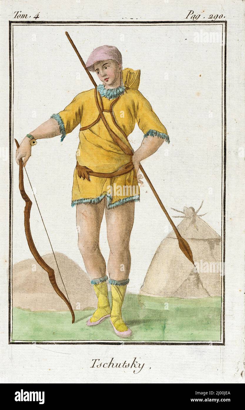 Costume Plate (Tschutsky). Jacques Grasset de Saint-Sauveur (France ...