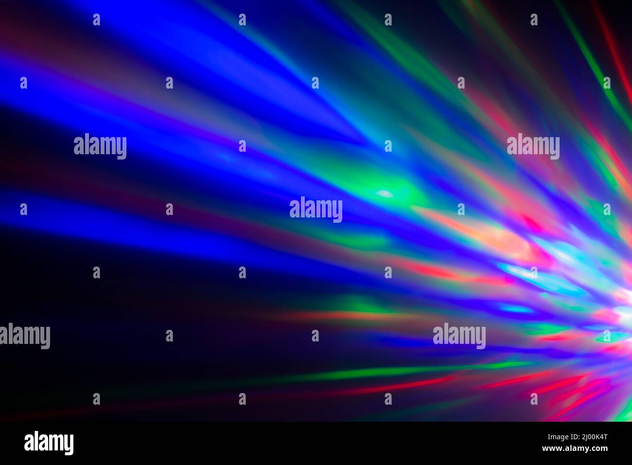 Colorful rays of light or light beams at dark. Abstract high resolution ...