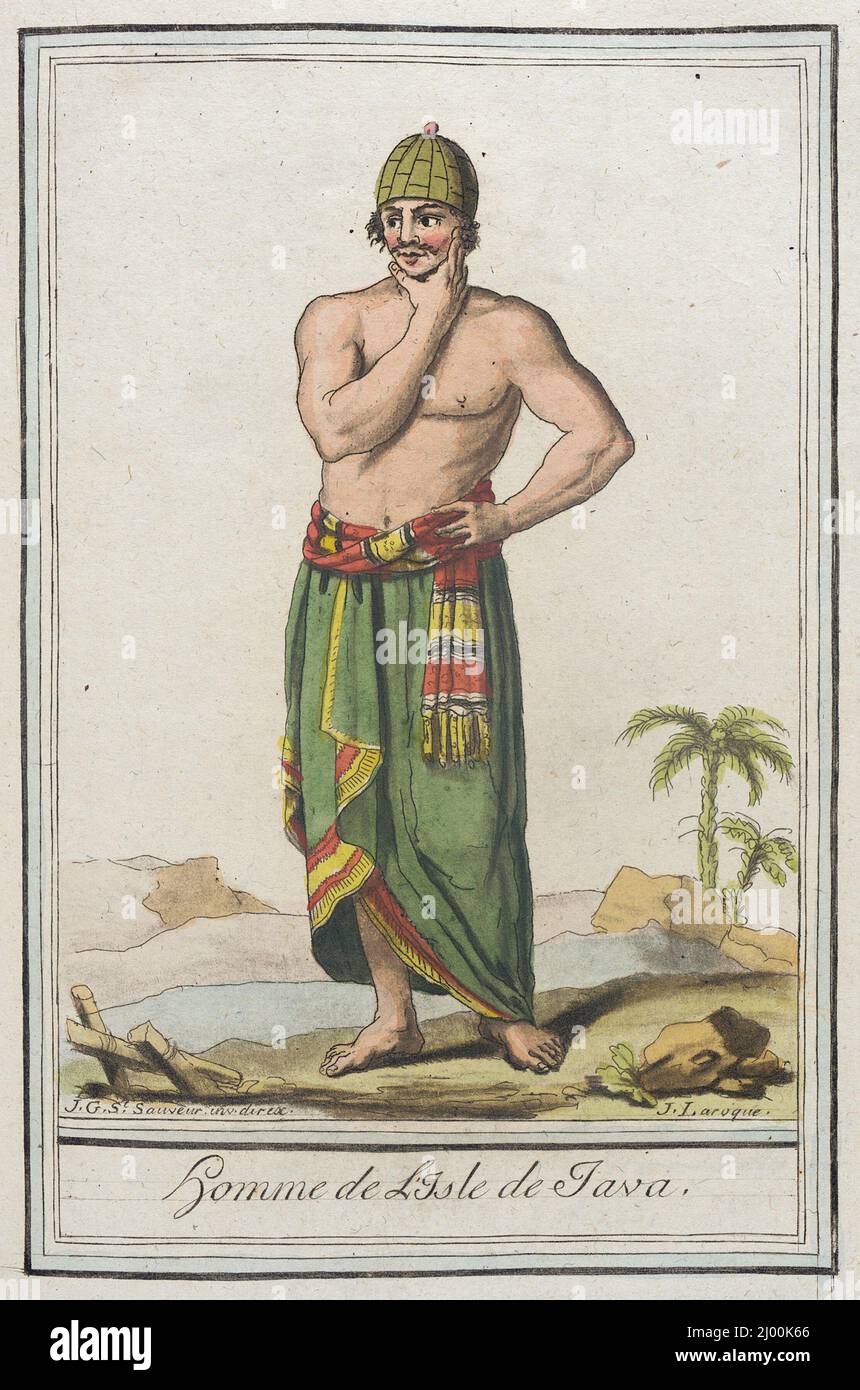 Costumes de Différents Pays, 'Homme de l'Isle de Java'. L. F. Labrousse ...