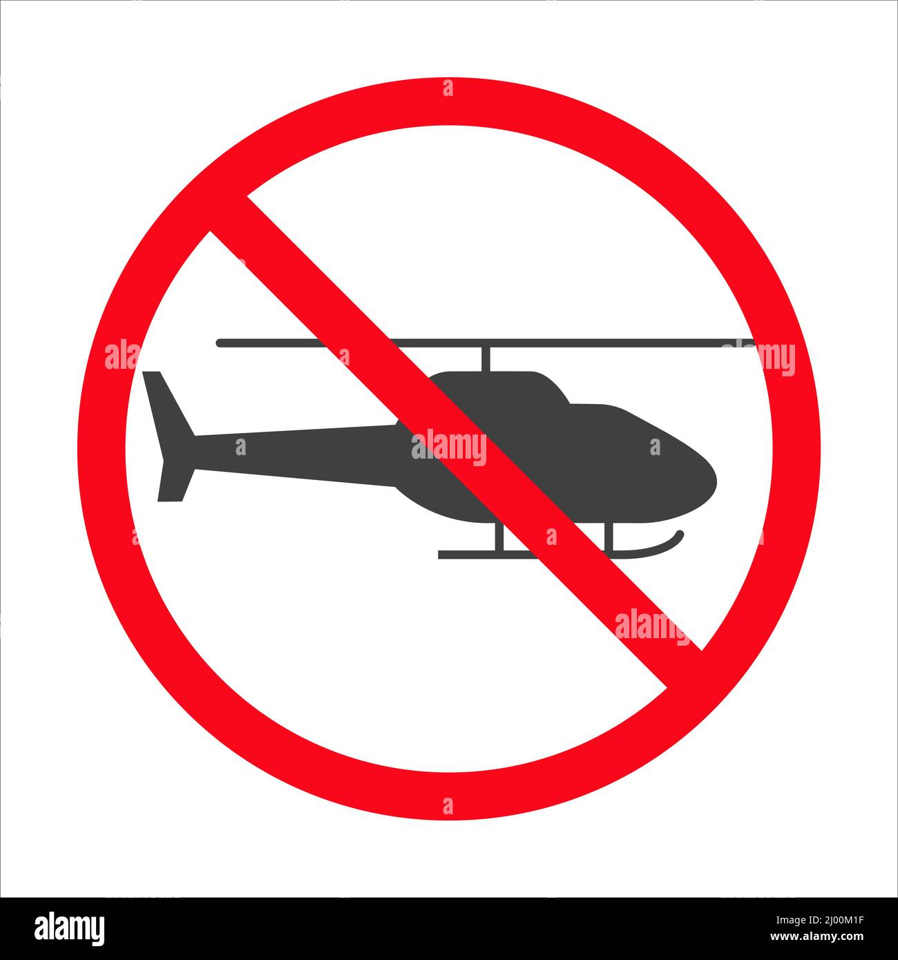 Vector illustration of helicopter icon ban Stock Vector Image & Art - Alamy