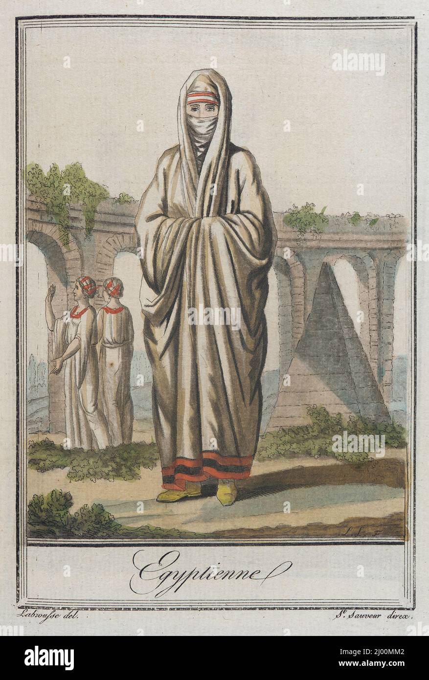 Costumes de Différent Pays, 'Egyptienne'. L. F. Labrousse (France ...