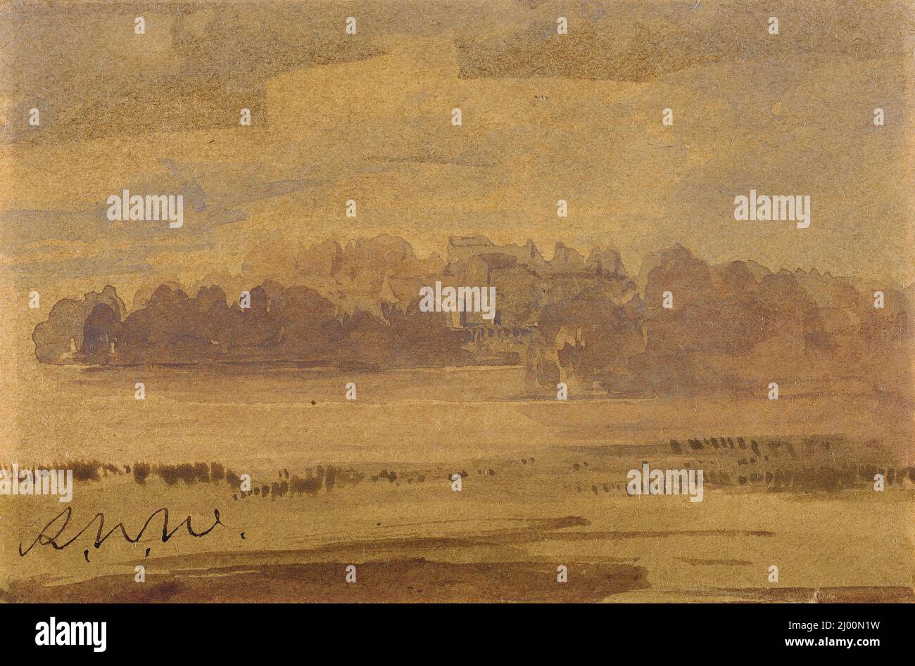 View of West Point. Robert Walter Weir (United States, New York, New ...