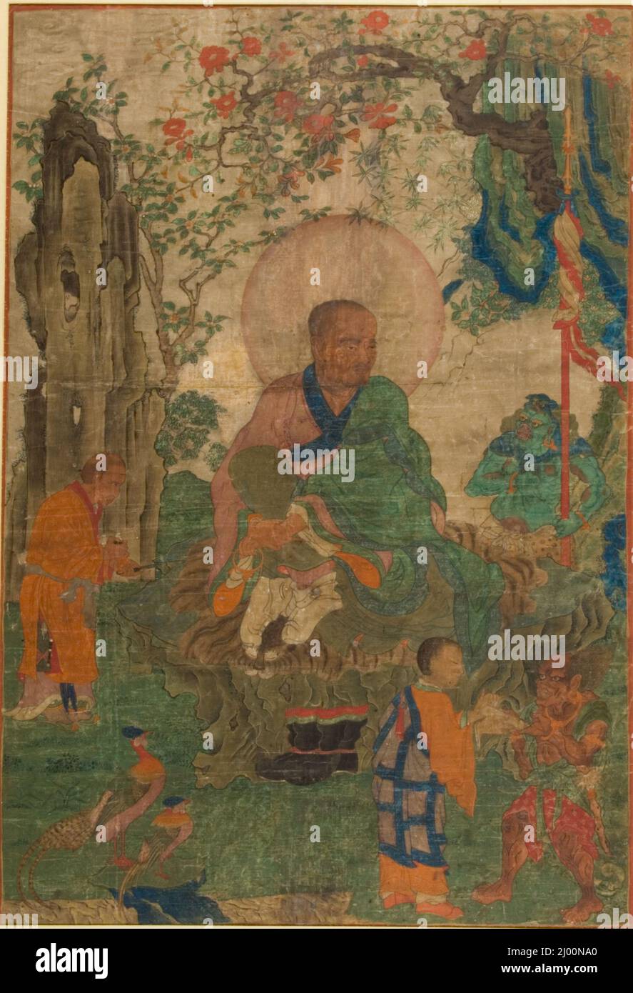 The Arhat Kalika. Eastern Tibet, Kham region, a Trungpa Monastery in ...