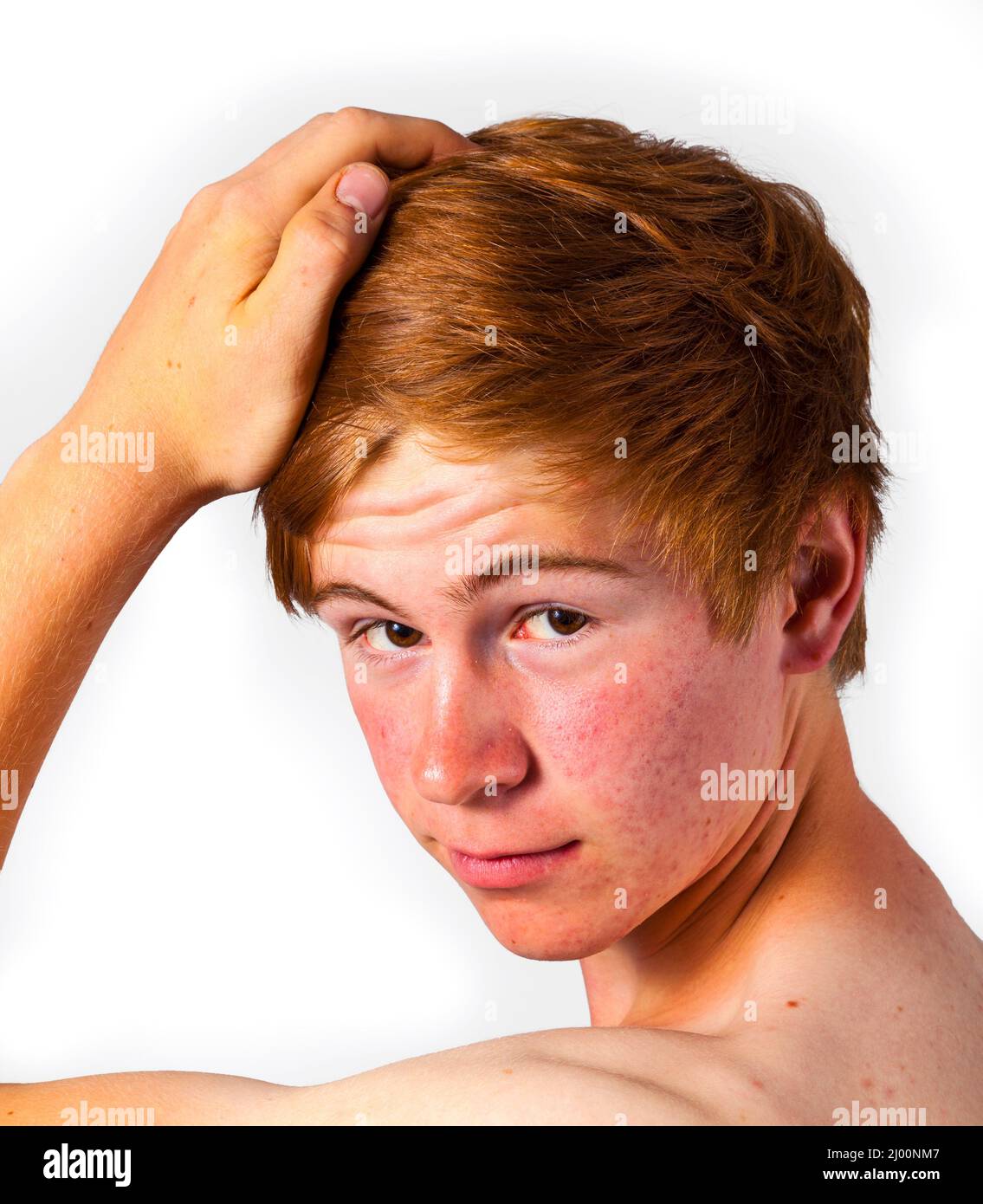 handsome attractive young man in puberty Stock Photo - Alamy handsome attractive young man in puberty Stock Photo - Alamy