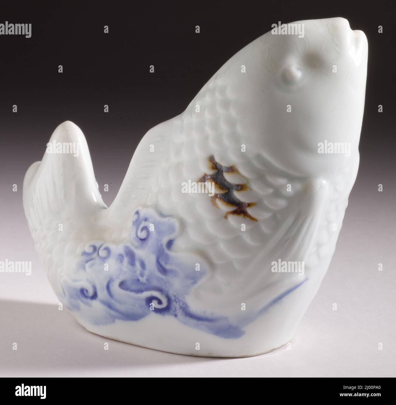 Porcelain with underglaze blue nabeshima ware hi-res stock photography ...