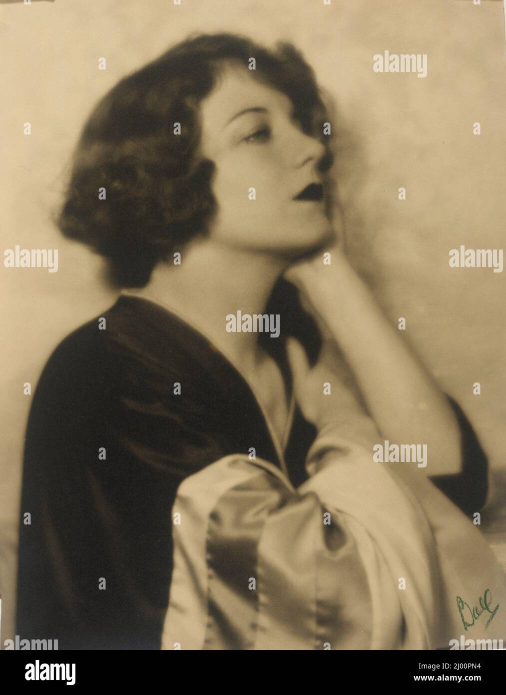 Viola Dana. Russell Ball (United States, circa 1894-1942). United ...