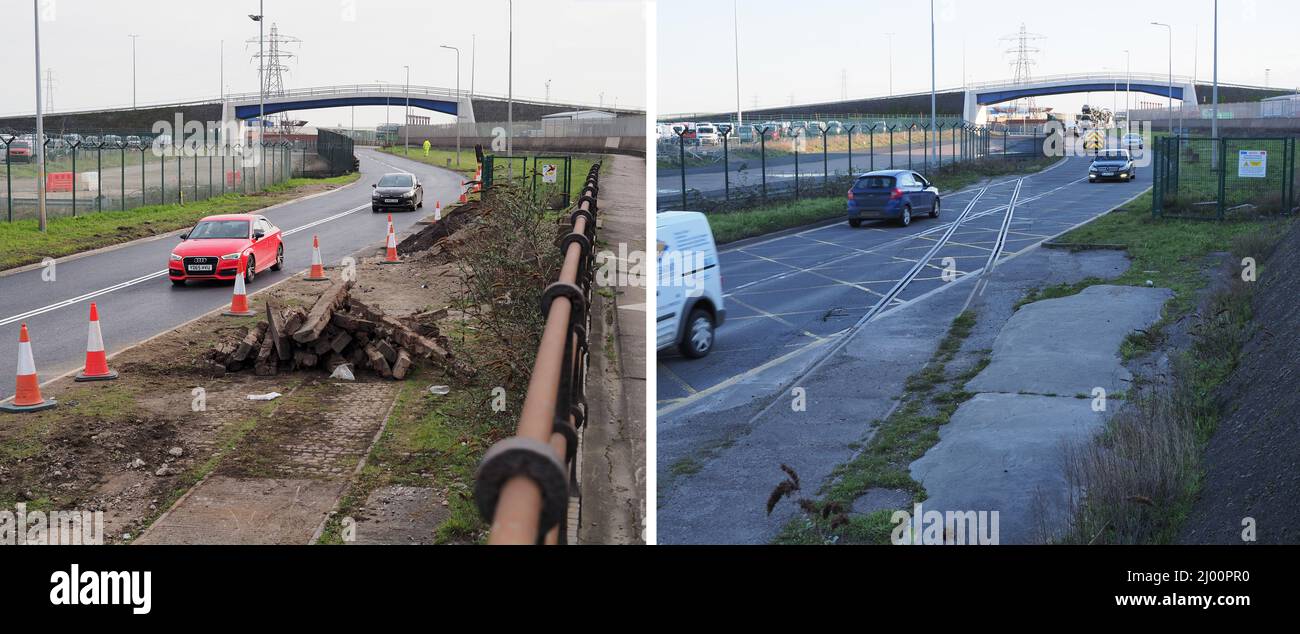 Sheerness, Kent, UK. 15th Mar, 2022. Long-standing historic railway ...