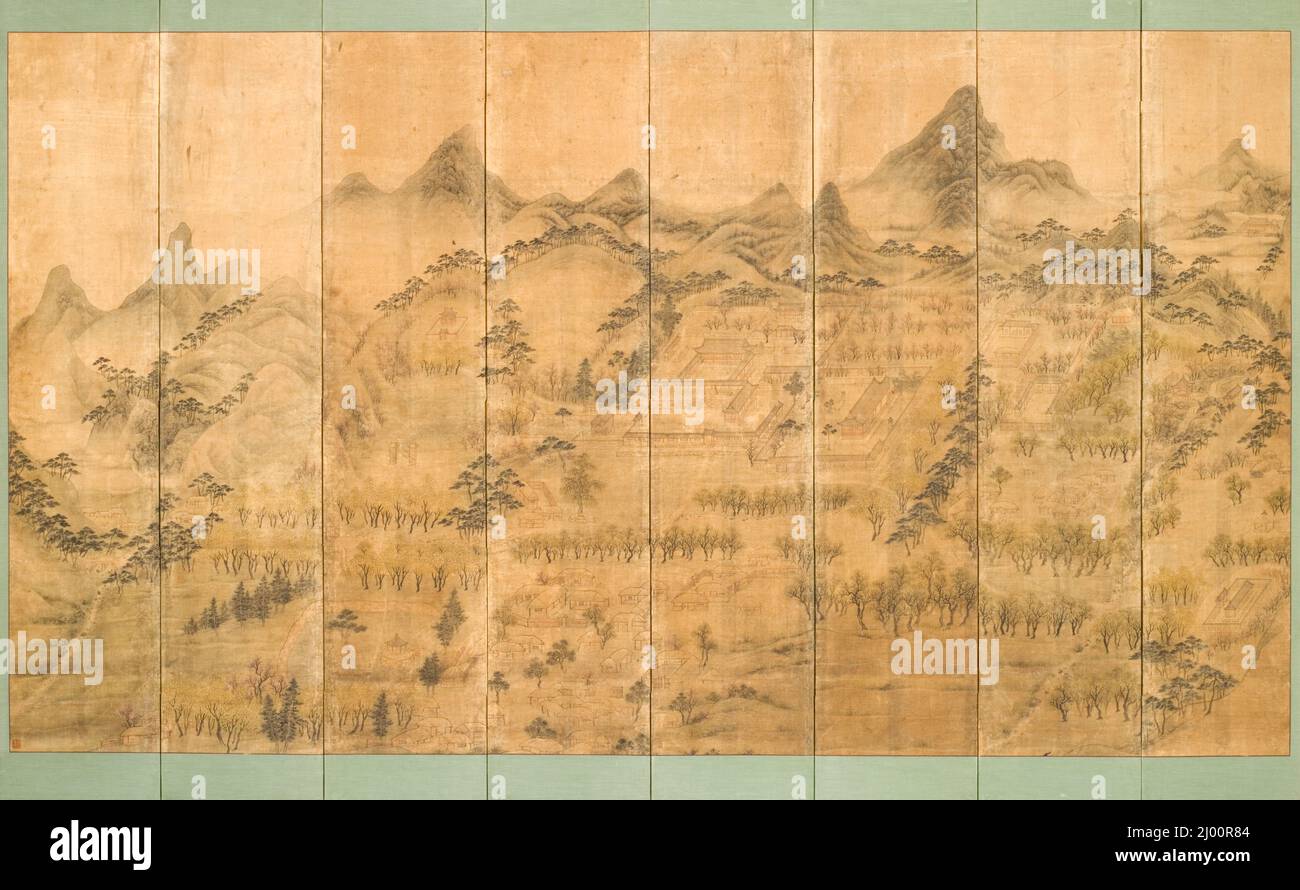 Seokpa Pavilion. Yi Hanchul (Korea, 1808-1880). Korea, Korean, Joseon ...