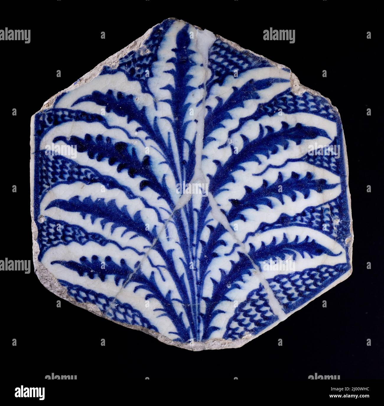 Tile. Egypt or Syria, early 15th century. Ceramics. Fritware ...