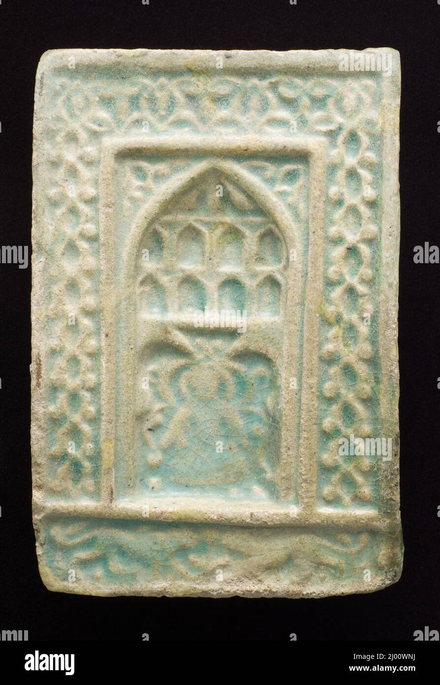 Tile. Iran or Turkey, second half of 13th to 14th century. Ceramics ...