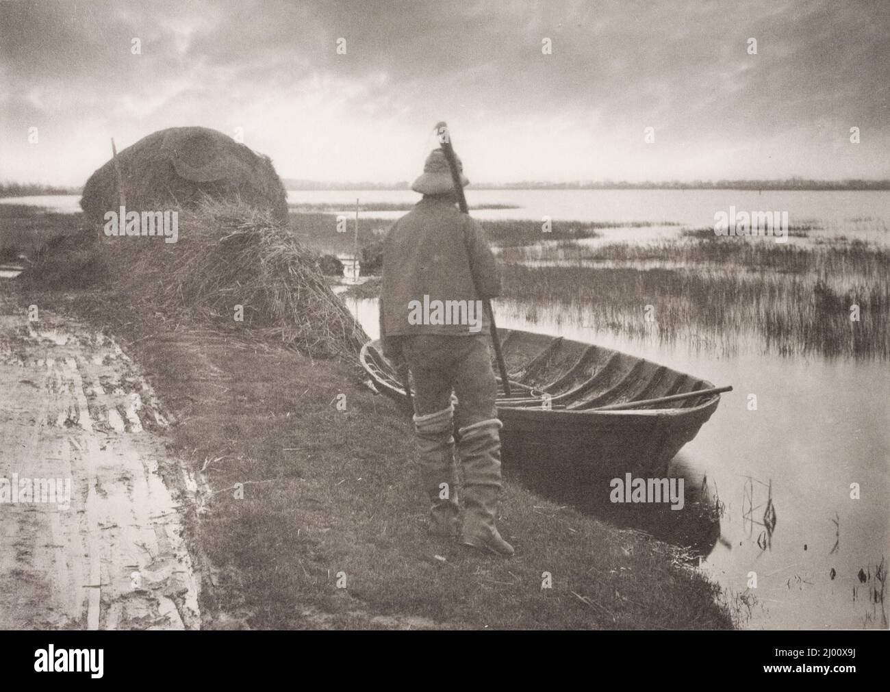 Marshman Going to Cut Schoof-Stuff. Peter Henry Emerson (Cuba, active ...