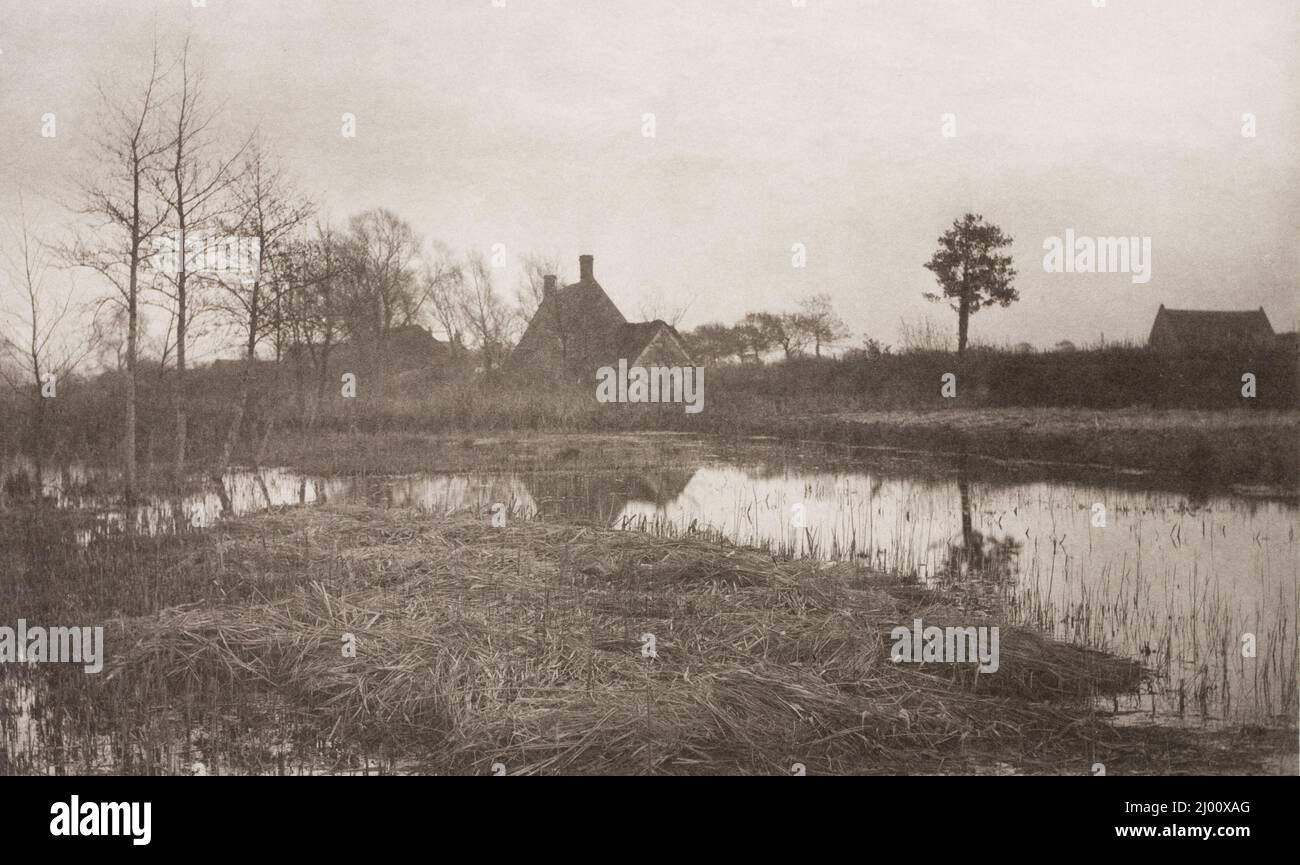 Evening. Peter Henry Emerson (Cuba, active England, 1856-1936)Thomas ...