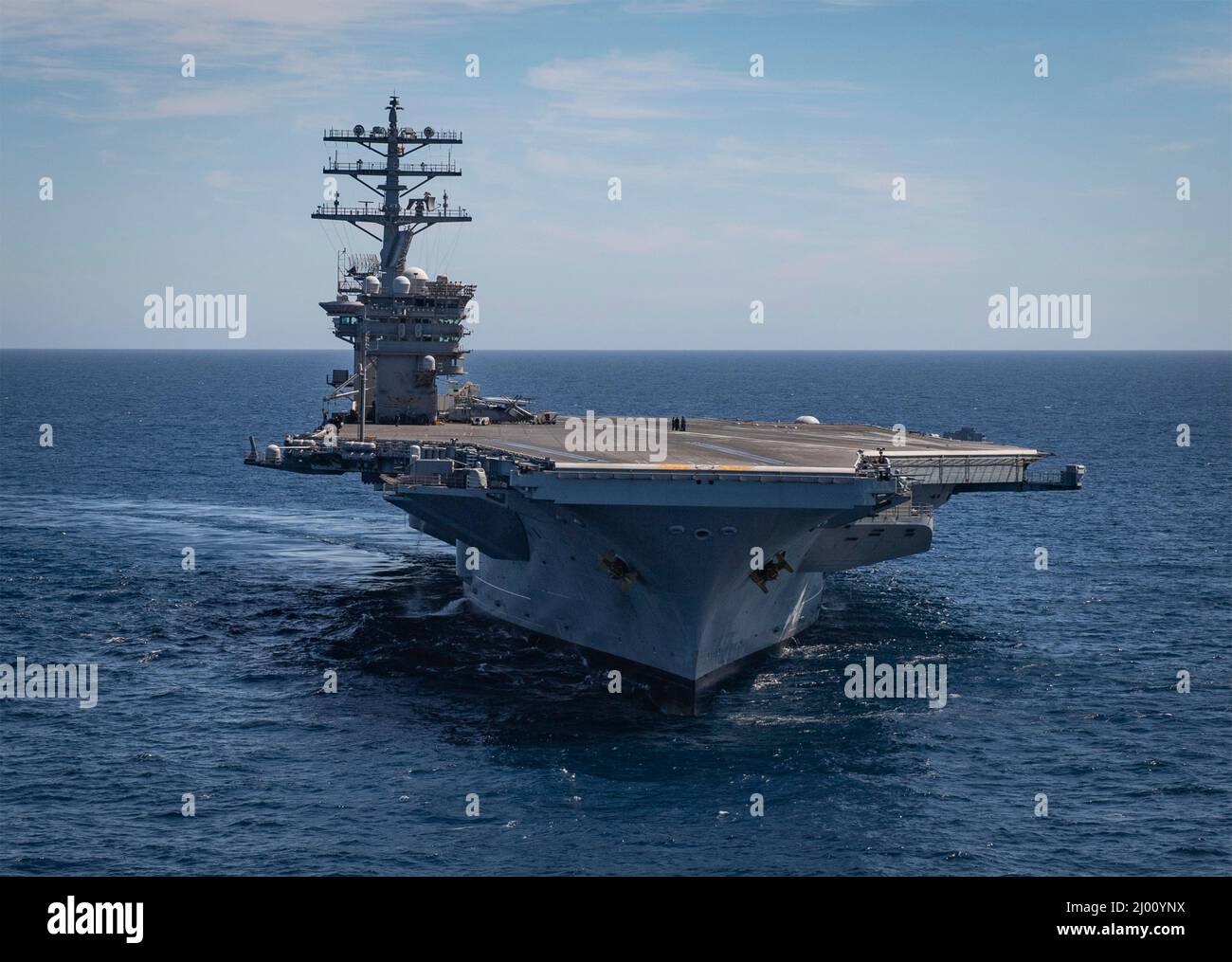 USS Nimitz, United States. 12 March, 2022. A U.S. Navy Nimitz-class ...
